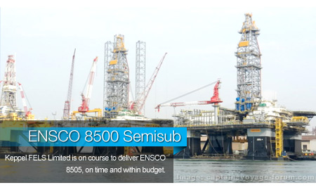 ENSCO 8505 Semisub Set for Completion in 1Q 2012 | Rigzone
