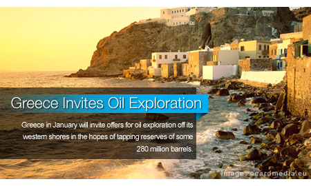 Greece to Invite Oil Exploration in January | Rigzone